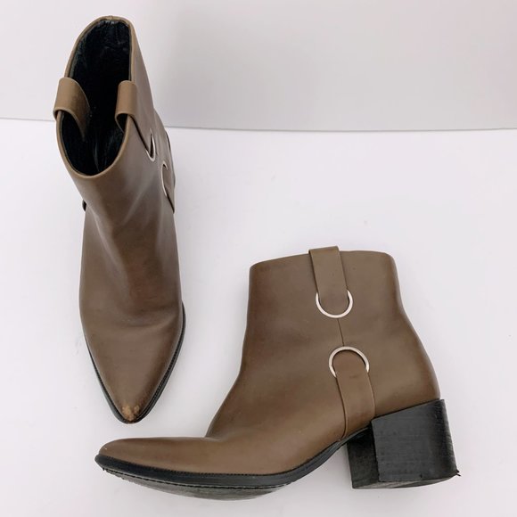 Rachel Zoe | Shoes | Rachel Zoe Leather Pearce Ankle Boots | Poshmark